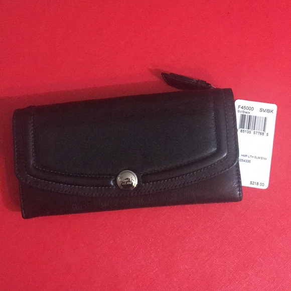 Coach | Accessories | Authentic Coach Envelope Wallet | Poshmark